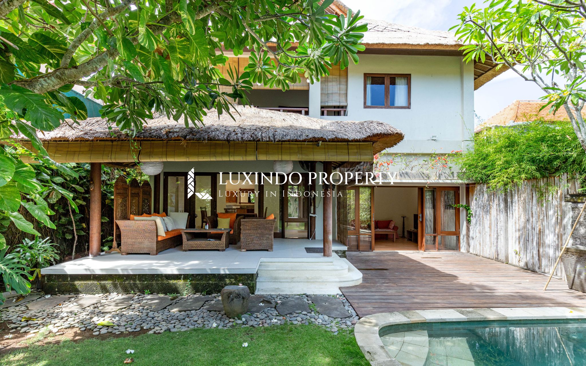 SANUR - MODERN BALINESE VILLA FOR LEASE (LHV858) | Luxindo Property